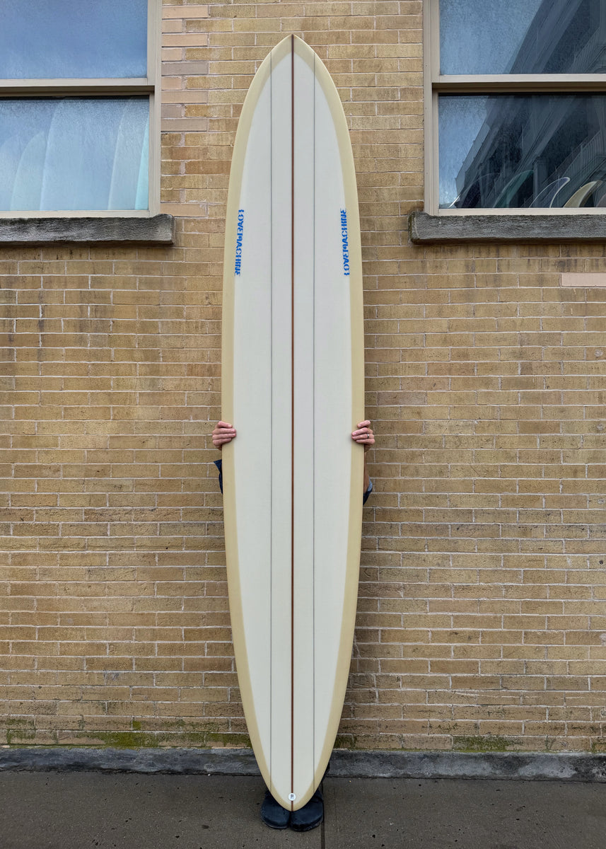 9'6" Lovemachine Surfboards FM - Old Board Yellow – Glide Surf Co
