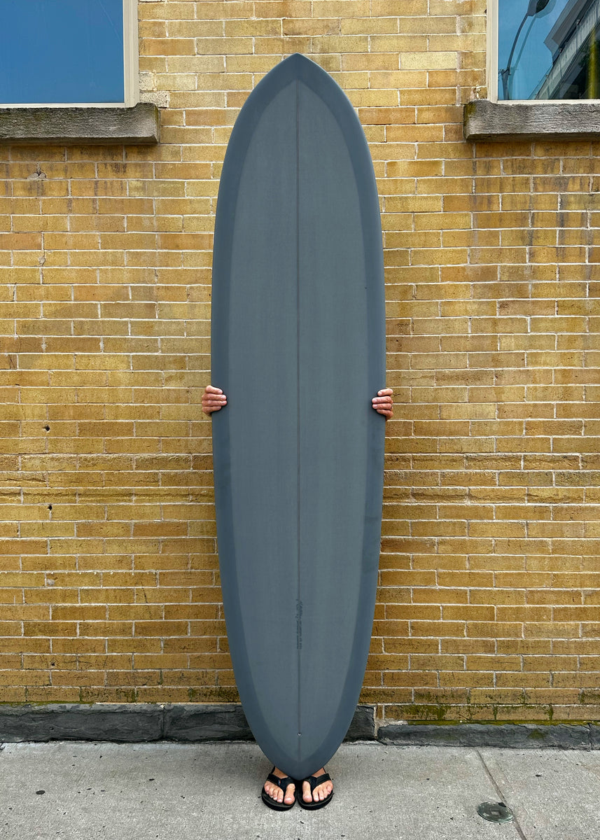 7'6" Michael Arenal Surfboards Micro Glide - Gun Metal – Glide Surf Co