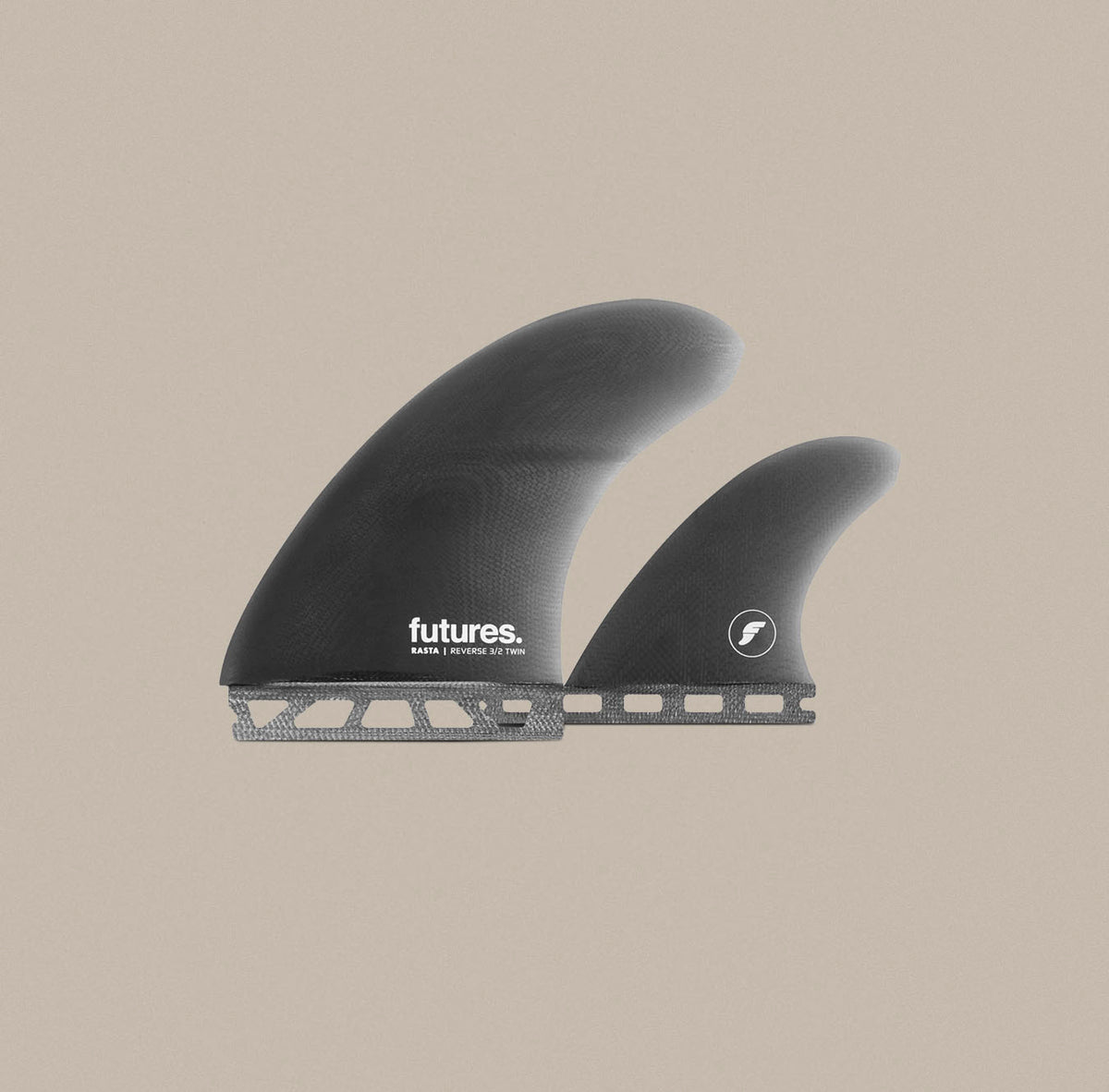 Futures Fins Rasta Reverse 3/2 Twin+1 – Glide Surf Co