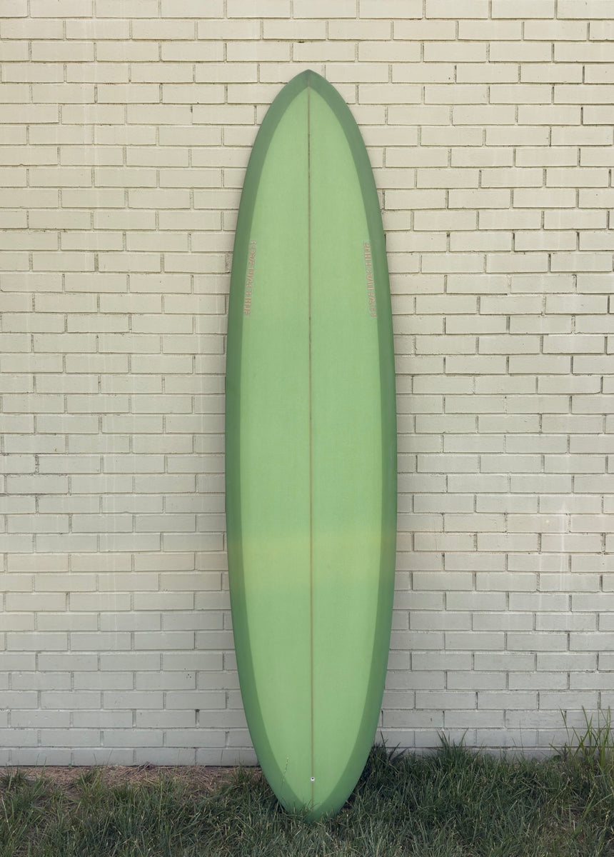 7'10" Lovemachine Surfboards Thick Lizzy - Kelly Green – Glide Surf Co