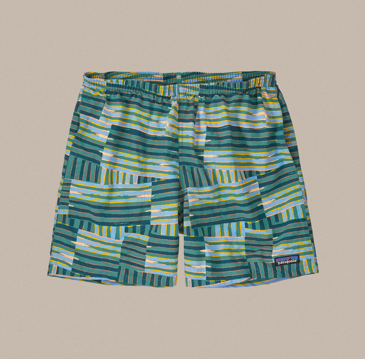 Patagonia 5" Baggies Shorts - Quilty Fitz: Wetland Blue – Glide Surf Co