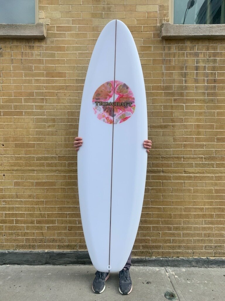 5’7” Trimcraft Symm Snake - Twin + 1 – Glide Surf Co