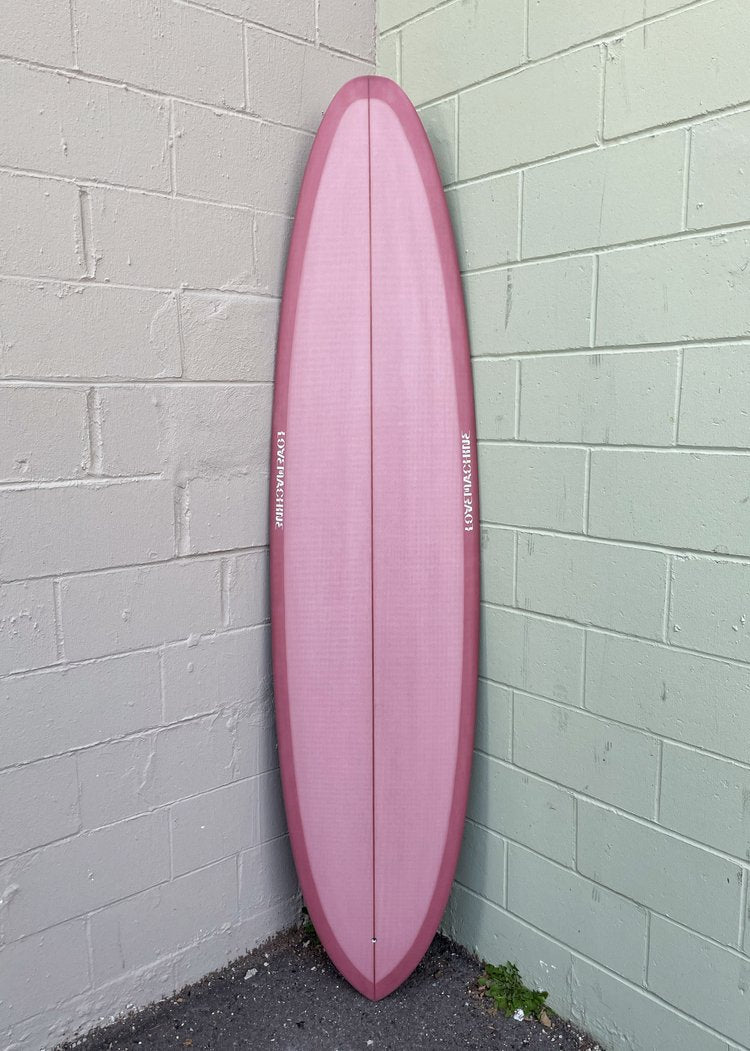7'6" Lovemachine Surfboards VBowls - Berry – Glide Surf Co
